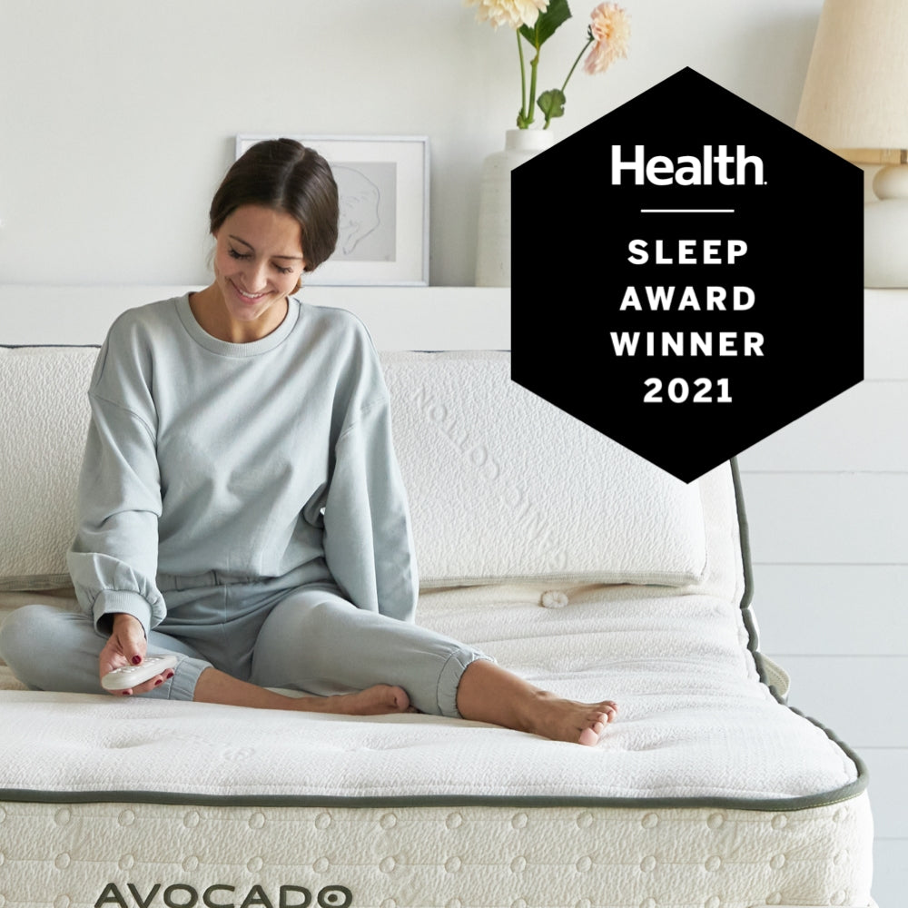Affordable Eco Adjustable Bed Frame Base | Avocado Green Mattress®