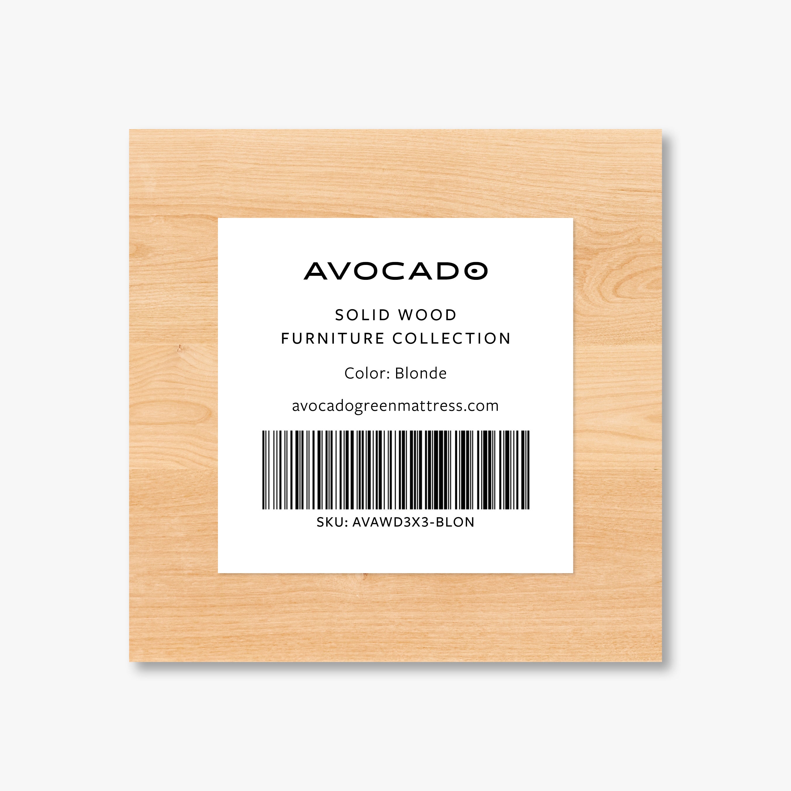 Wood Swatch | Avocado Green Mattress®