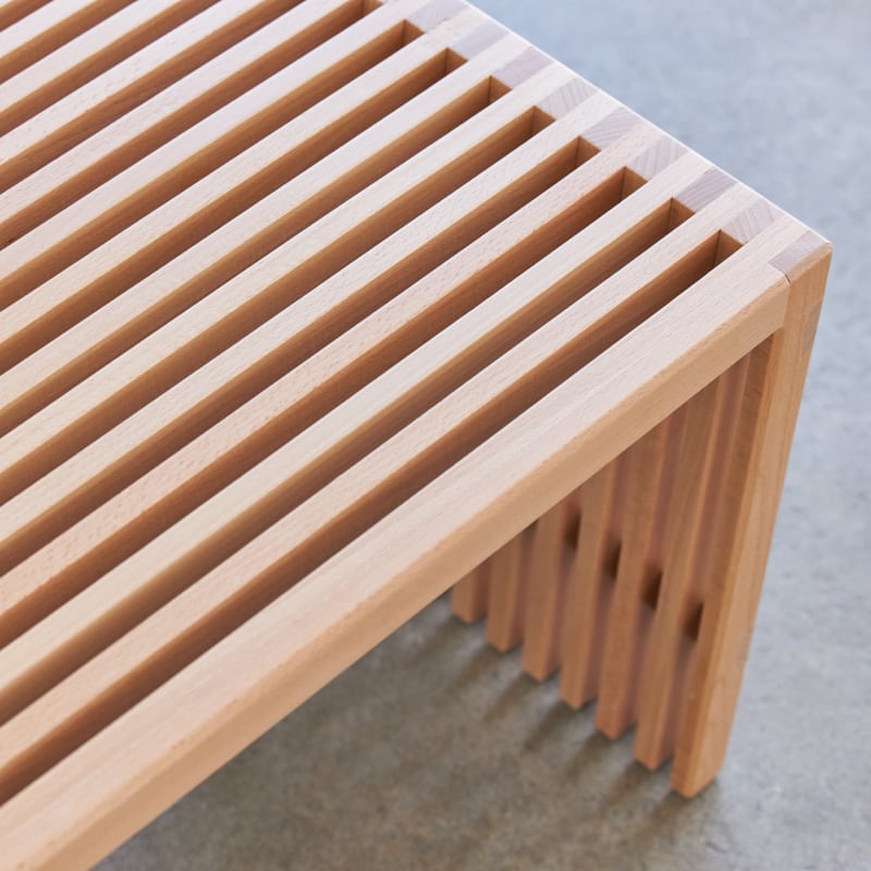 Zero Waste Slatted Bench Avocado Green Avocado Green Mattress