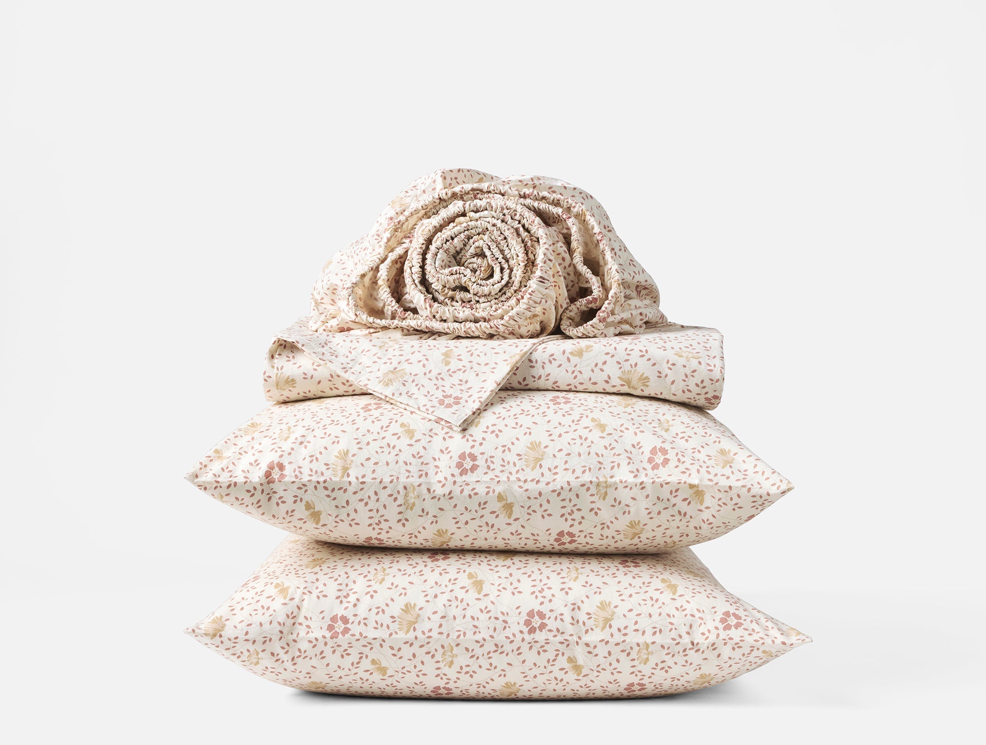 Organic Print Percale Sheet Set | Coyuchi x Avocado Mattress – Avocado ...